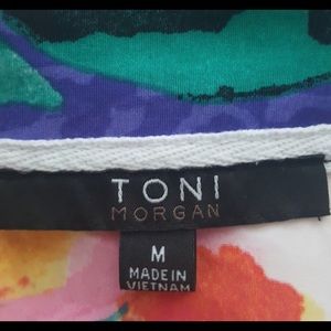 Toni Morgan | Jackets & Coats | Toni Morgan Shiny Floral 34 Sleeve ...